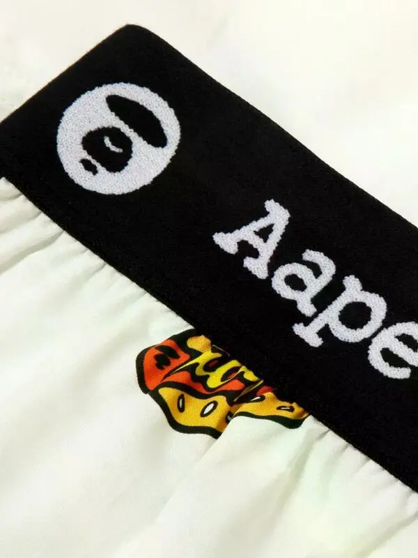 AAPE BY *A BATHING APE Graphic-print Boxer Shorts