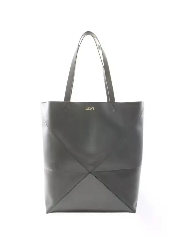Loewe 2020s Large Puzzle Fold Tote Bag - Grey