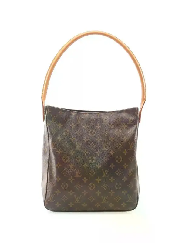 LOUIS VUITTON Gm Looping Monogram Shoulder Bag - Brown