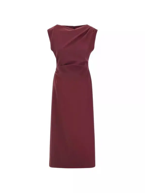 Herno Draped Midi Dress