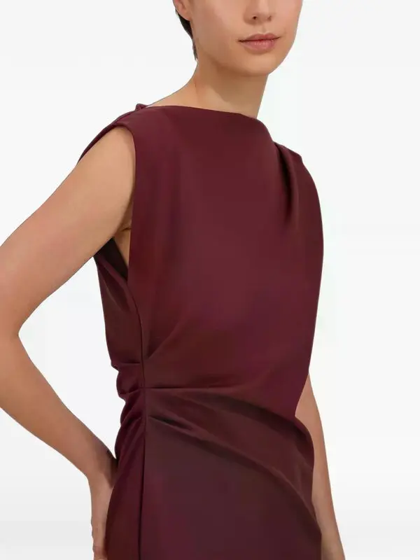 Herno Draped Midi Dress