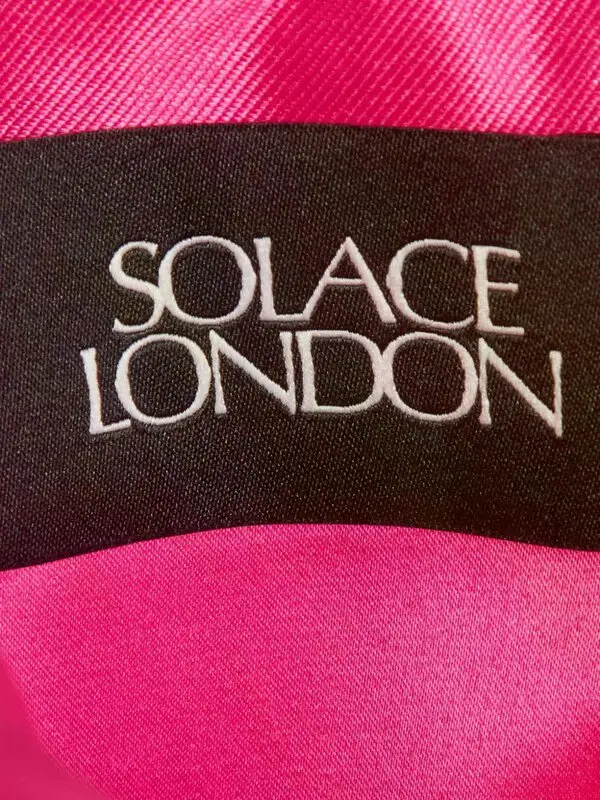 Solace London Puff-sleeves Maxi Dress