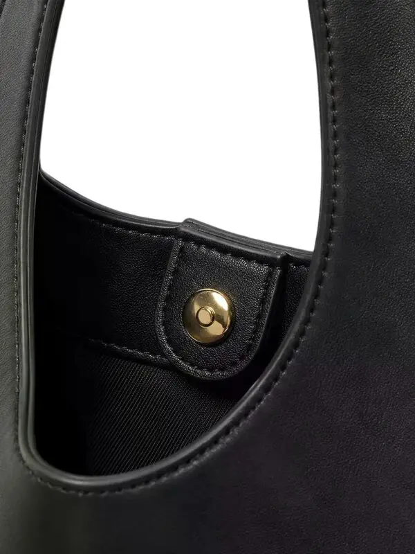 KAT MACONIE Brooklyn Embossed-logo Shoulder Bag - Black