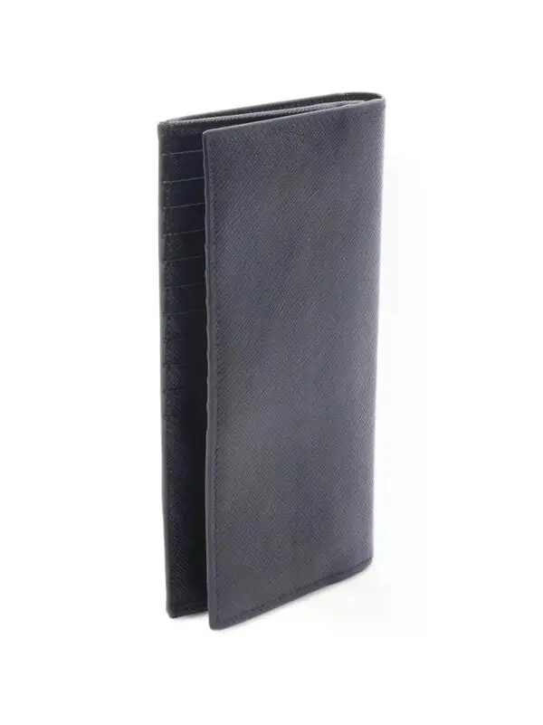 Prada 2010s Saffiano Leather Bi-fold Long Wallet