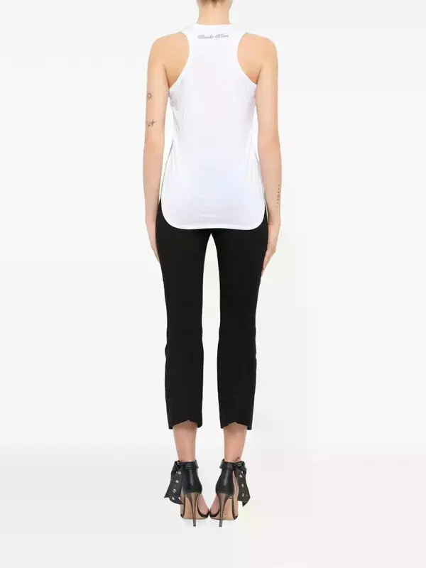 Alexander McQueen Pom Skull-printed Tank Top