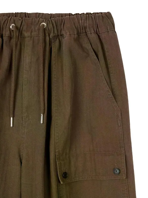 STUDIO TOMBOY Drawstring-waist Cargo Trousers