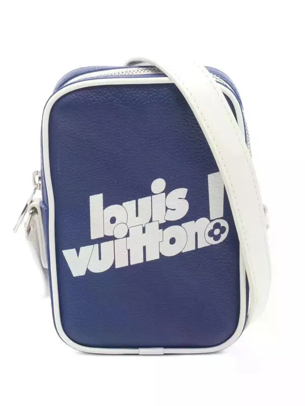 LOUIS VUITTON Pm Danube Everyday Shoulder Bag - Blue