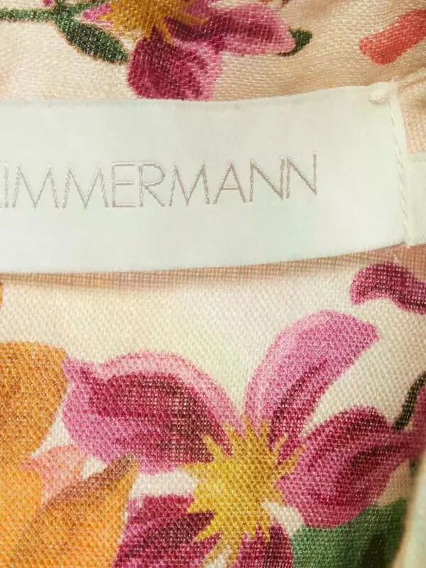 Zimmermann Tropicana Floral-print Mini Dress