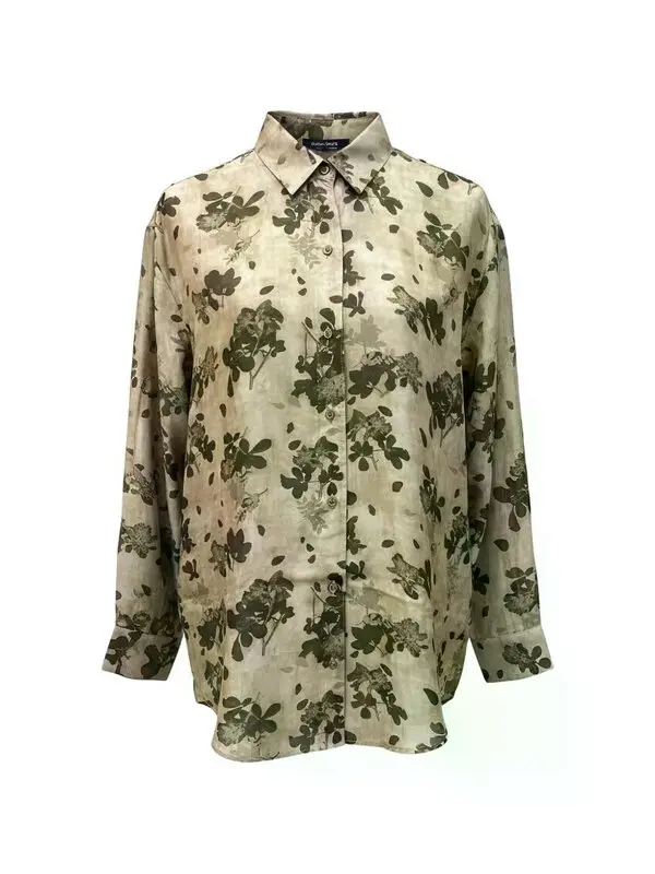 UMA WANG Thyesha Floral-print Shirt