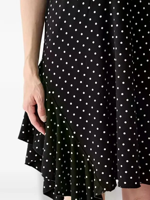 Guess Polka-dot Ruffled Dress