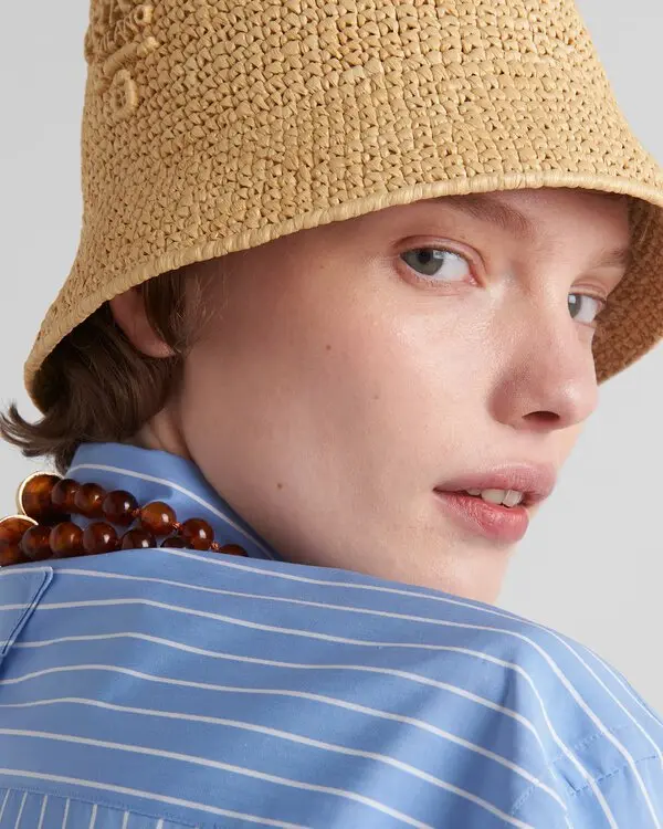 Prada Crochet Bucket Hat