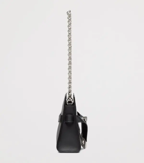 Alexander McQueen Mini Leather Locke Shoulder Bag