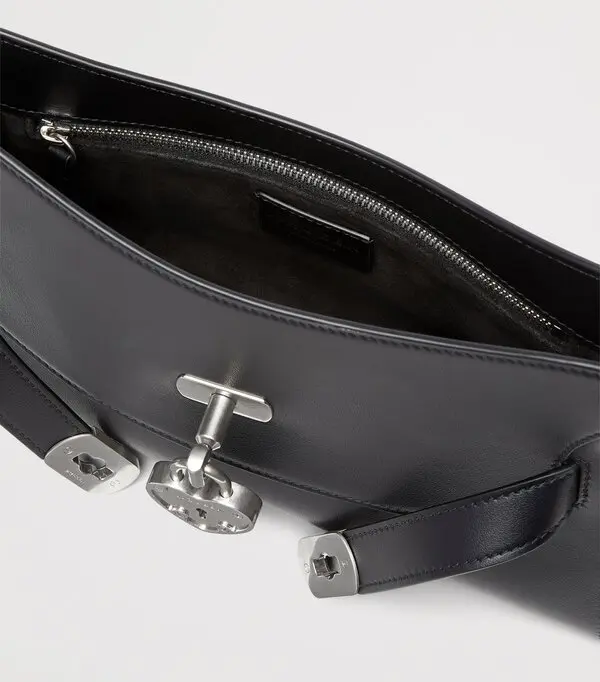 Alexander McQueen Mini Leather Locke Shoulder Bag