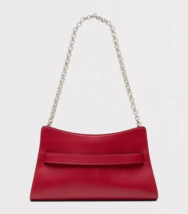 Alexander McQueen Mini Leather Locke Shoulder Bag - Pink