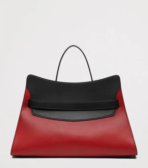 Alexander McQueen Leather Locke Top-handle Bag