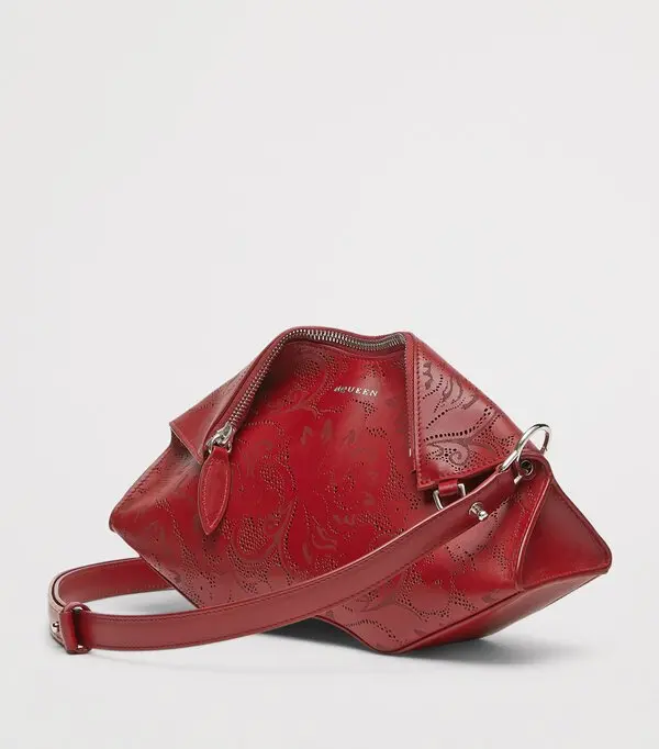 Alexander McQueen Leather Manta Clutch Bag