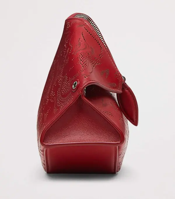 Alexander McQueen Leather Manta Clutch Bag