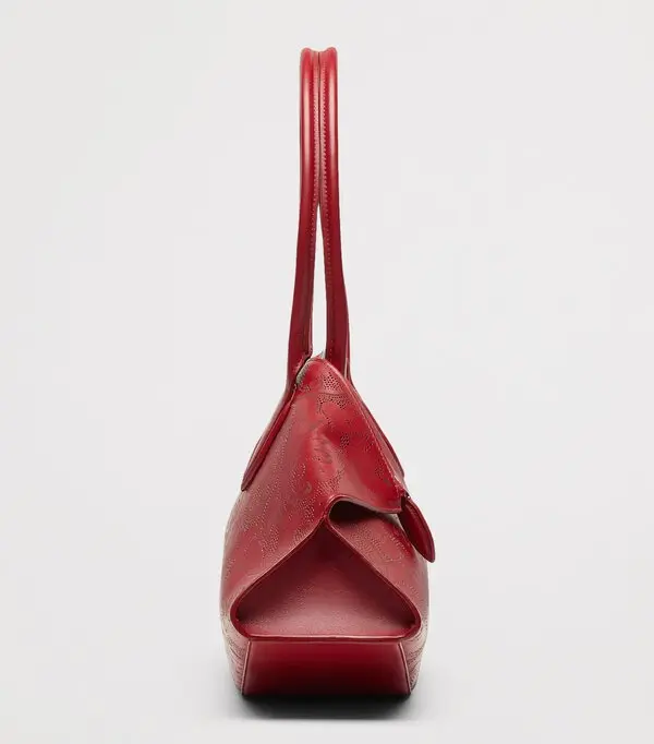 Alexander McQueen Leather Manta Top-handle Bag