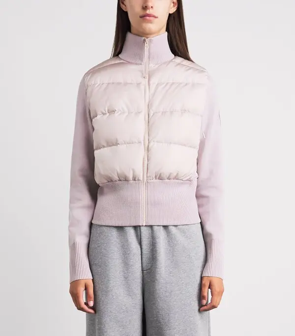 Canada Goose Wool Down-filled Hybridge Wide Jacket
