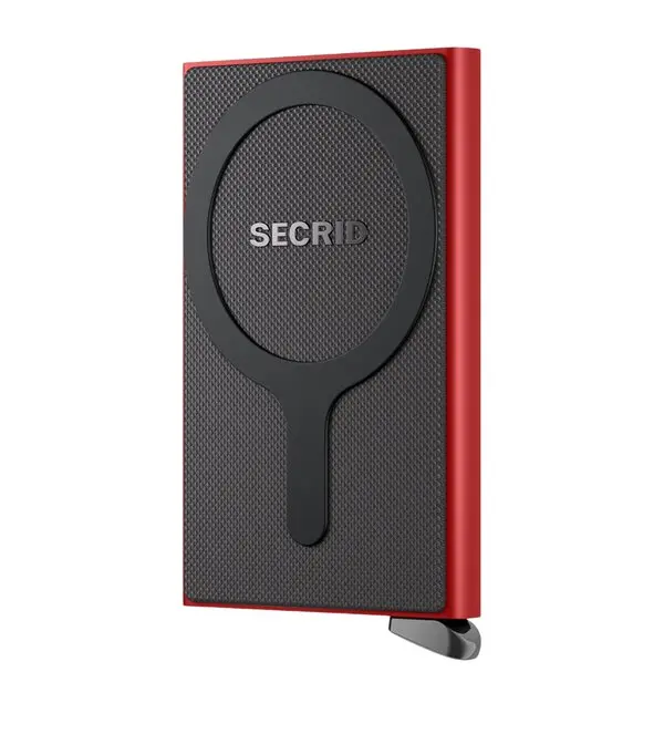 SECRID Aluminium Magsafe Cardprotector - Red