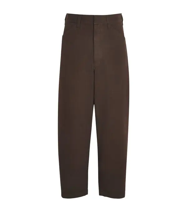 LEMAIRE Cotton Workwear Wide-leg Trousers