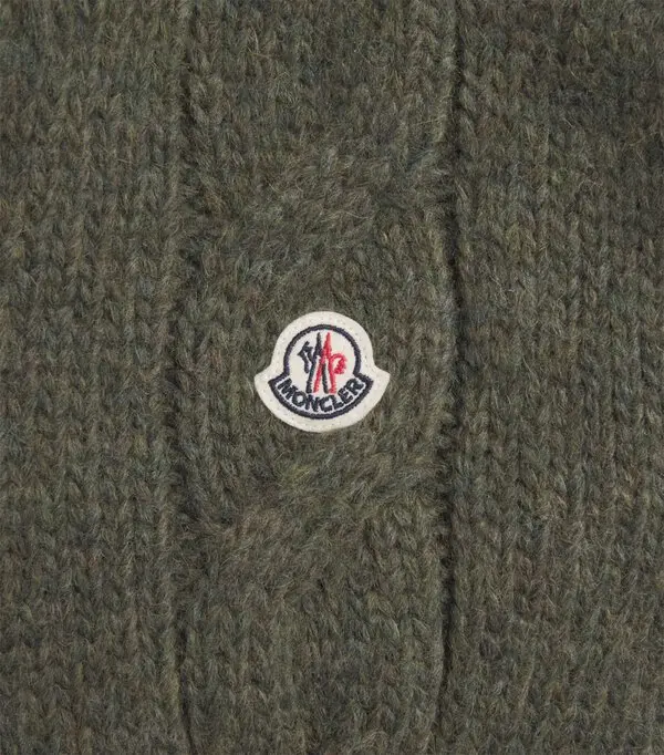 Moncler Wool-blend Zip-up Cardigan