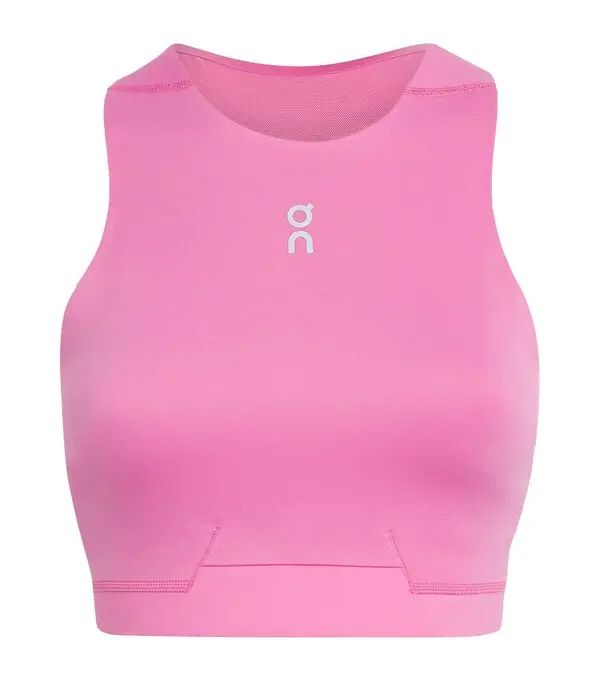On Train 2-in-1 Crop Top - Pink