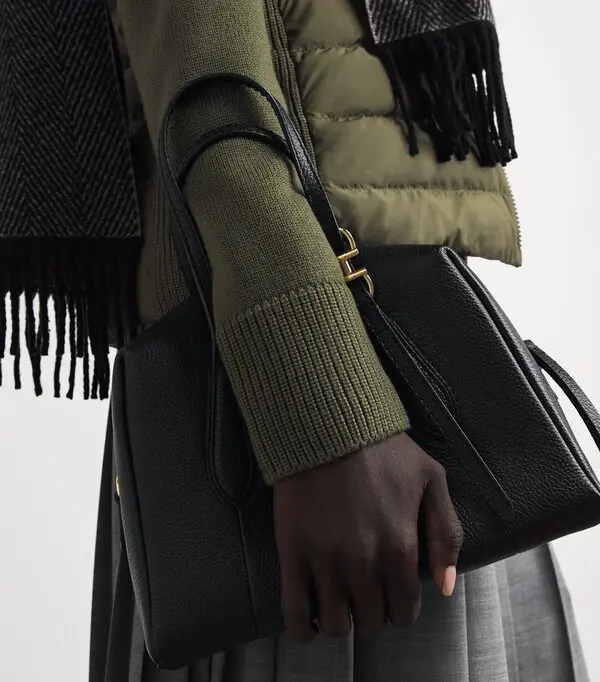 Moncler Virgin Wool Padded Quilted Cardigan