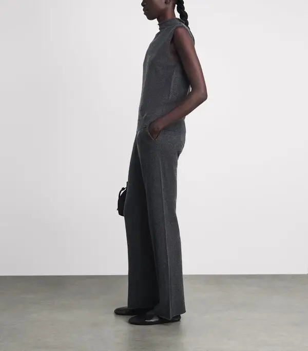 Max Mara Virgin Wool-cashmere Trousers