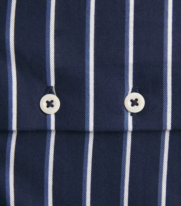 Rlx Ralph Lauren Stripe Tour Polo Shirt
