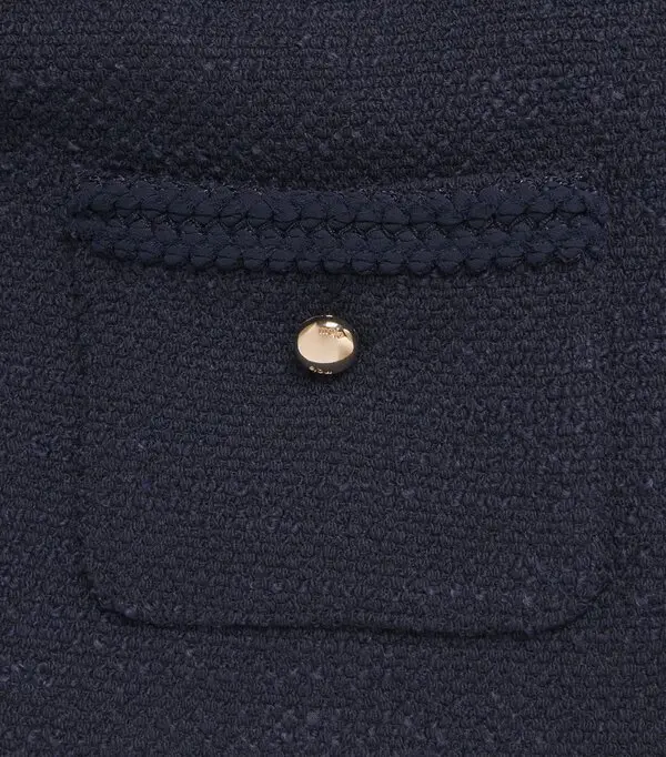 Maje Tweed Gilet