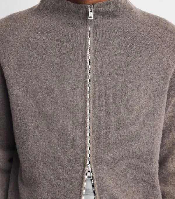 Our Legacy Wool Line Zip-up Cardigan