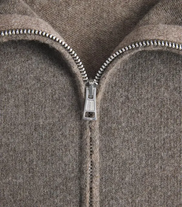 Our Legacy Wool Line Zip-up Cardigan