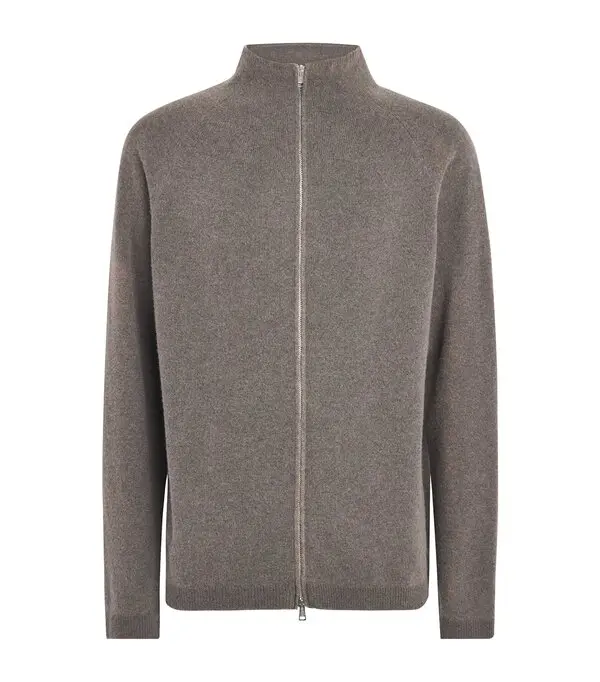 Our Legacy Wool Line Zip-up Cardigan - Brown