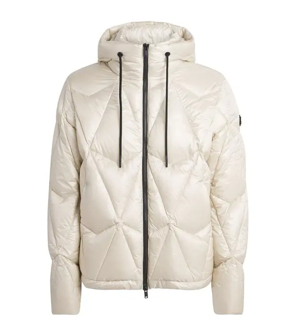 Moose Knuckles Down Iceberg Quilted Jacket - Beige