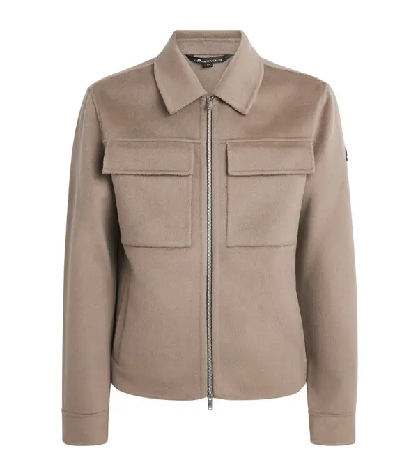 Moose Knuckles Wool-cashmere-silk Jacques Jacket