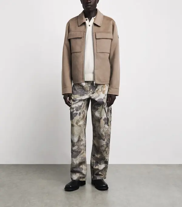 Moose Knuckles Wool-cashmere-silk Jacques Jacket