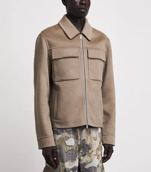Moose Knuckles Wool-cashmere-silk Jacques Jacket