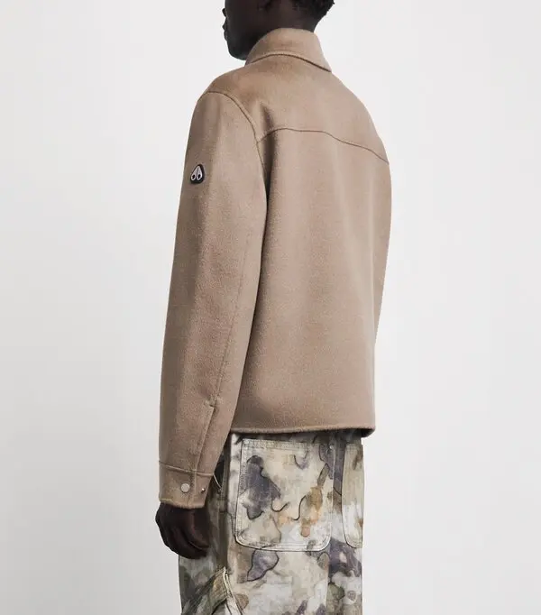 Moose Knuckles Wool-cashmere-silk Jacques Jacket