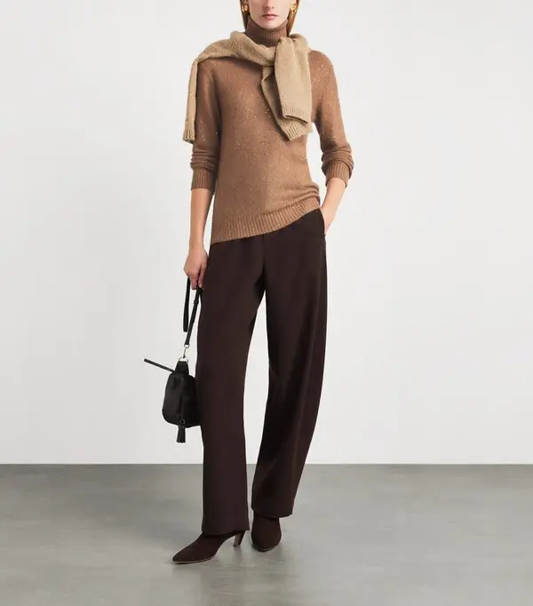 Fabiana Filippi Sequin Rollneck Sweater