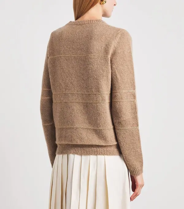 Fabiana Filippi Wool-blend Jacquard Sweater