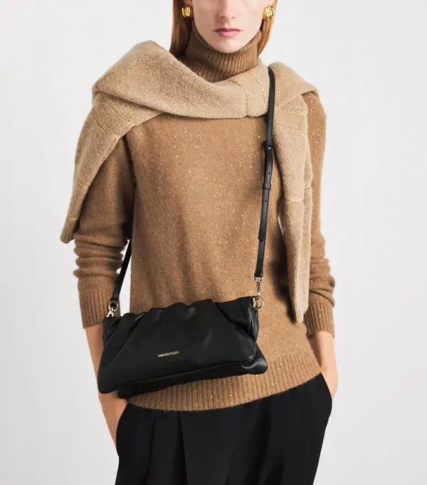 Fabiana Filippi Leather Pouch Shoulder Bag