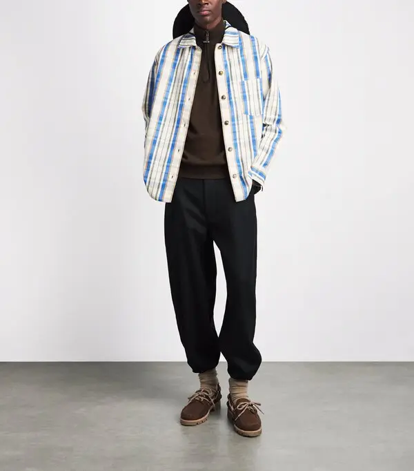 Polo Ralph Lauren Wool Polo Pony Quarter-zip Sweater