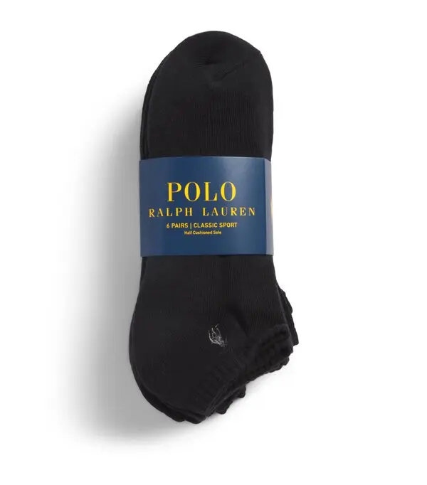 Polo Ralph Lauren Performance Trainer Socks - Black