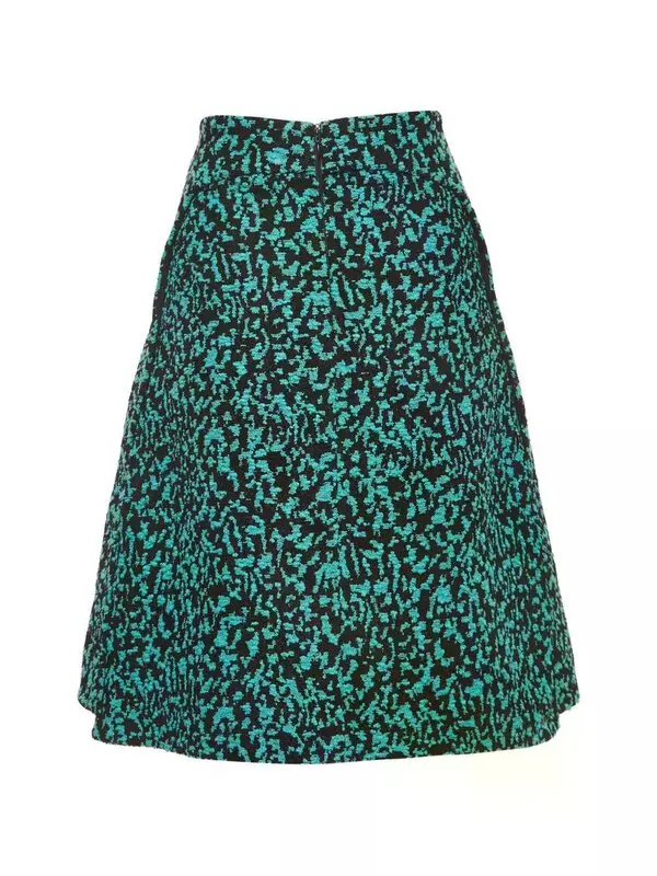 Proenza Schouler Pleated Tweed Midi Skirt