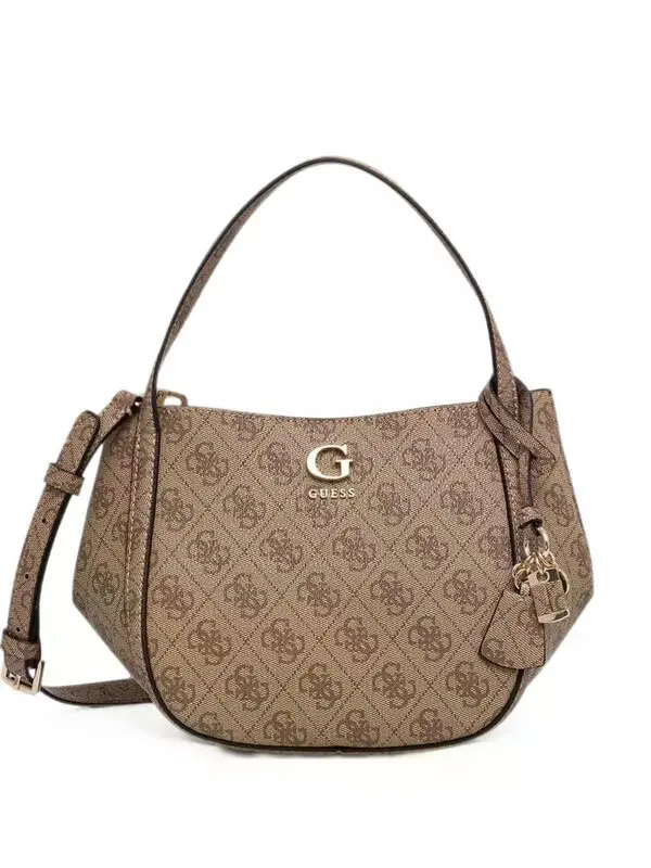 Guess Coleen Monogram-print Logo-plaque Tote Bag