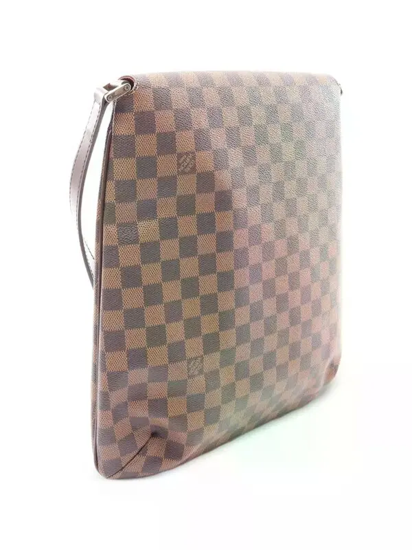 LOUIS VUITTON 2004 Musette Damier Ebene Shoulder Bag
