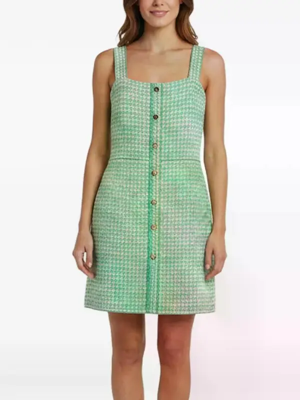 Sandro Tweed Sleeveless Mini Dress