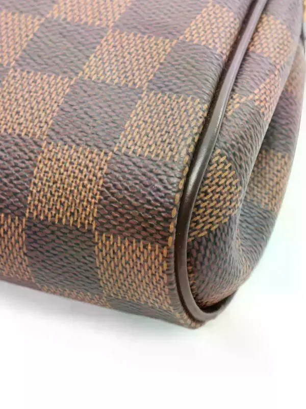 LOUIS VUITTON 2010 Eva Damier Ebene Shoulder Bag