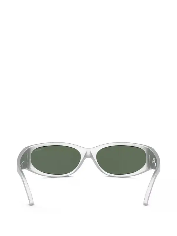 ARNETTE Catfish Oval-frame Sunglasses - Grey